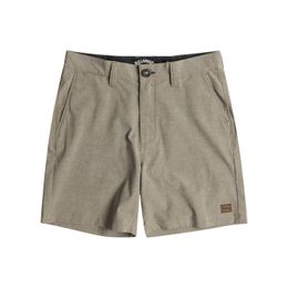 Bermudas Billabong "Crossfire", Jungen, Gr. 12(148-156cm), gr&uuml;n (khaki), Obermaterial:64% Microfaser, 22% Baumwolle, 8% Elasthan, 6% Nylon;, Hosen Bermudas