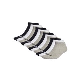 Sneakersocken adidas originals "Socken Thin Linear Low-Cut 12er Pack", Herren, Gr. 37-39, bunt (schwarz, grau, wei&szlig;), Obermaterial: 70% Baumwolle CO. 27% Polyester PES. 2% Elasthan EL. 1% Nylon NY., Socken Sneakersocken