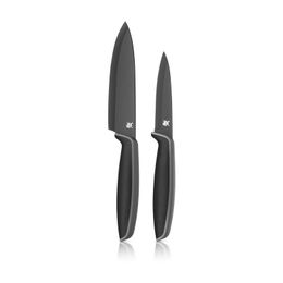 Messer-Set WMF "Touch", schwarz, Spezialklingenstahl, Kochmesser-Sets, mit passenden Schutzh&uuml;llen