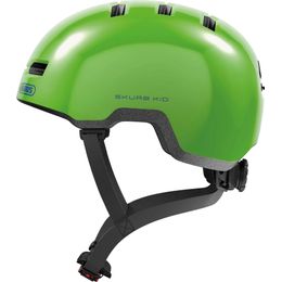 Fahrradhelm Abus "Skurb Kid" Gr. S, gr&uuml;n, Helme, S Kopfumfang: 45cm - 50cm, gl&auml;nzend, unifarben
