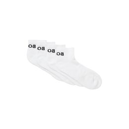 Sportsocken BOSS, Herren, Gr. 43-46, wei&szlig;, Baumwollmischung, Socken Sportsocken