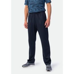 Sporthose Stooker Men "Baumwolle Trainingshose", Herren, Gr. XL, blau (navy), angeraute Sweatware, 50% Polyester, 50% Baumwolle, gerade lang, Hosen Sporthose, Regular Fit Sport Baumwolle f&uuml;r Herren