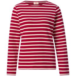 Armor lux Damen-Strickpullover XL Rot-Natur