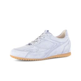 Sneaker Gabor "Sneaker low", Damen, Gr. 37,5, blau, Schuhe Sneaker