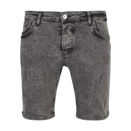 Shorts 2Y Premium "2Y Premium Herren 2Y Jeans Shorts", Herren, Gr. 33, Normalgr&ouml;&szlig;en, schwarz, 97% Baumwolle, 3% Elasthan, unifarben, skinny fit, Hosen Shorts