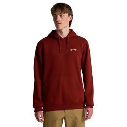 Sweatshirt Billabong "Arch Po", Herren, Gr. L, firot rot, Obermaterial: 55% Baumwolle, 25% Baumwolle, 20% Microfaser;, Sweatshirts Sweatshirt