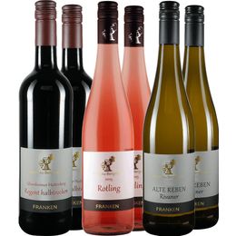 Weinbau Bergmann Kennenlern-Paket - Franken &ndash; Probierpaket Qualit&auml;tswein