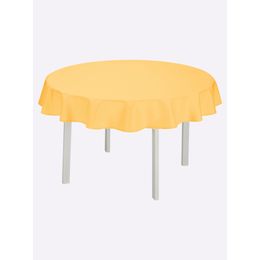 Tischdecke Gr. 5, zitrone, B:130cm L:225cm, Tischdecken, Tischdecke