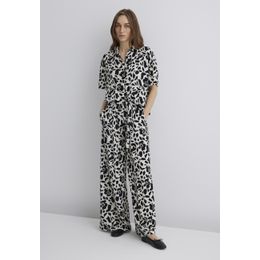 Stoffhose Mavi "WOVEN PANTS", Damen, Gr. L, US, geo animal print, 100% Viskose, normal lang, Hosen Stoffhose, Hose weit