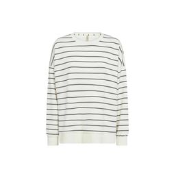 Strickpullover soyaconcept "Soya Concept Sweater SC_BARNI", Damen, Gr. S, 1620c cream combi, Obermaterial: 48% Lyocell, 48% Polyester, 4% Elasthan, Pullover Strickpullover