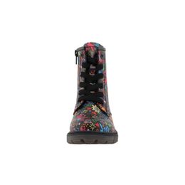 Stiefel Tom Tailor "Tom Tailor Tall Boots", M&auml;dchen, Gr. 40, schwarz multicolor, Polyurethan, Schuhe Stiefel