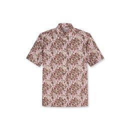 OLYMP Herren Businesshemd "OLYMP Luxor, Comfort Fit, New Kent"braun, Gr. 43, 100% Baumwolle, Hemden