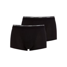 Trunk Jockey "Modern Classic", Herren, Gr. XL, schwarz, Feinripp, Obermaterial: 100% Baumwolle, unifarben, eng, Unterhosen, mit weichem Komfortbund, ohne Eingriff, elastisch
