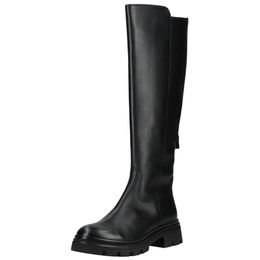 Stiefel Gabor "Gabor Stiefel Leder", Damen, Gr. 36, schwarz, Leder, Schuhe Stiefel