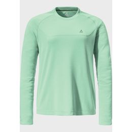 Sch&ouml;ffel Funktionsshirt SCH&Ouml;FFEL "Hiking CIRC Longsleeve Style Smue WMS", Damen, Gr. 42, gr&uuml;n (6305, gr&uuml;n), Oberstoff: 100% Polyester, Rundhals, Shirts Funktionsshirt