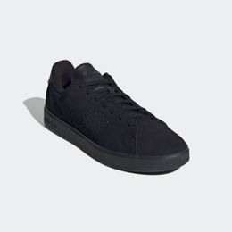 Sneaker adidas Sportswear "ADVANTAGE 2.0", Herren, Gr. 41, schwarz (core schwarz, glow blau, carbon), Leder, Synthetik, Schuhe Sneaker