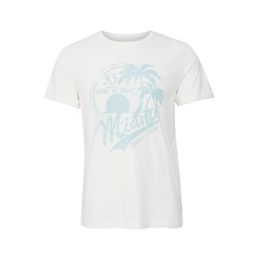 Rundhalsshirt Blend "Rundhalsshirt BHPerry", Herren, Gr. XXL, wei&szlig; (sanftes wei&szlig;), Obermaterial: 100% Baumwolle CO., Shirts Rundhalsshirt