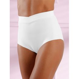 Taillenslip, Damen, Gr. 36, 2 Stk., wei&szlig;, 81% Polyamid, 19% Elasthan, Unterhosen Taillenslip