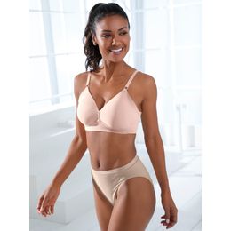 T-Shirt-BH Naturana, Damen, Gr. 90, Cup B, rosa (hellros&eacute;), 75% Polyamid, 25% Elasthan, Futter:100% Polyester, R&uuml;ckenteil:84% Polyester, 16% Elasthan, BHs T-Shirt-BH