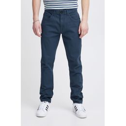 Stoffhose Blend "BHEdford", Herren, Gr. 30, L&auml;nge 34, blau (ensign blau), Web, 98% Baumwolle, 2% Elasthan, unifarben, regular fit lang, Hosen Stoffhose, Stoffhose mit normalem Bund und schmalem Beinen - Slim Fit