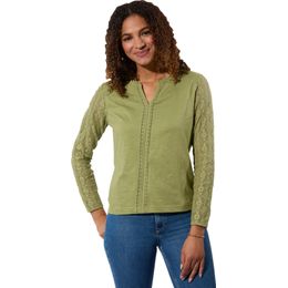 Damen Shirt schilf, Gr&ouml;&szlig;e 38