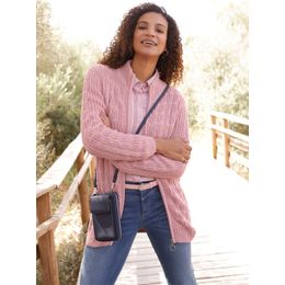 Longstrickjacke