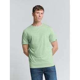 T-Shirt NO EXCESS "NO EXCESS T-Shirt mit Rundhalsausschnitt", Herren, Gr. XL, gr&uuml;n (mint), 70% Baumwolle (recycelt), 30% Polyester (Recycelt), Shirts T-Shirt