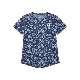 Saysky Flower Combat T-Shirt Bekleidung Damen blau XS