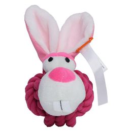 Mbw - Seilspielzeug f&uuml;r Hunde "MiniFeet", Kaninchen (Pink)