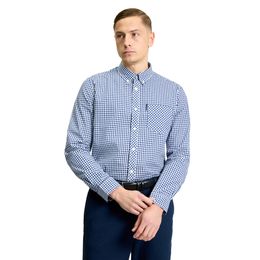 Ben Sherman - "Signature" Hemd f&uuml;r Herren, Lang&auml;rmlig (Dunkelblau)