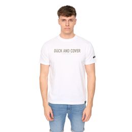 Duck and Cover - "Walpole" T-Shirt f&uuml;r Herren (Wei&szlig;)