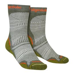 Bridgedale - Mens Wandern Ultralight Original Boot Socken - Gr&uuml;n