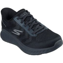 Skechers GO WALK NOW Payton Textil Herren Schwarz Sneakers