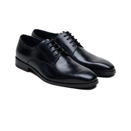 Ben Sherman Kenton Leder Herren Schwarze Schn&uuml;rschuhe