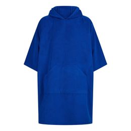 Towel City - Poncho f&uuml;r Herren/Damen Unisex, Frottee (K&ouml;nigsblau)