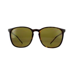 Ray-Ban Sonnenbrille RB4387 710/73 Schildpatt Braun