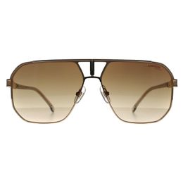 Carrera 1062/S J5G 86 gold braun Verlauf antireflex Sonnenbrille