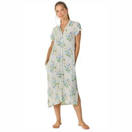 Damen Sommer Lange Kurzarm Nachthemd JJB40