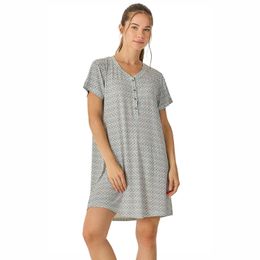 Damen Sommer Nachthemd Kurzarm JJB27
