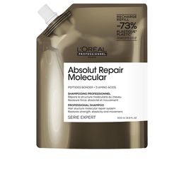 L'Or&eacute;al Absolut Repair Molecular Champ&uacute; Profesional Sin Sulfatos Para Cabello Da&ntilde;ado Recarga 500 ml