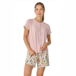 Damen Sommer Kurzarm Schlafanzug JJB31