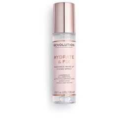 Revolution Hydrate &amp Fix Strahlendes Make-up Fixierspray 100 ml
