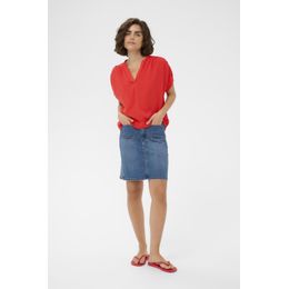 Kaffe Kurzarm-Bluse KAgina Kurzarm-Bluse Loose fit
