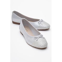 Copos Leder Schleife Kappe Ballerina