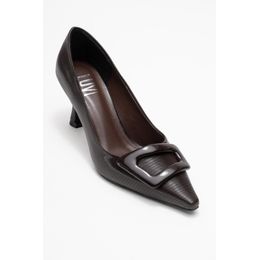 Astra Schnalle Spitzer Zehenbereich Pumps (Damen)