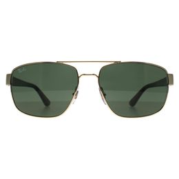 Ray-Ban RB3663 001/31 poliert arista gold g-15 gr&Atilde;&frac14;n Sonnenbrille