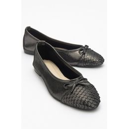 Copos Leder Schleife Kappe Ballerina