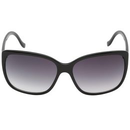 Schwarze Sonnenbrille mit grauen Glasern von Calvin Klein