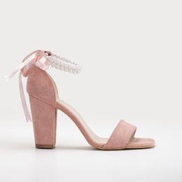Melissa Block Abs&auml;tze Sandalen with Pearls
