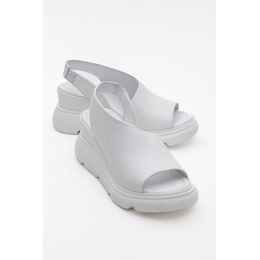 Agusto Leder-Plateau-Sandale (Damen)